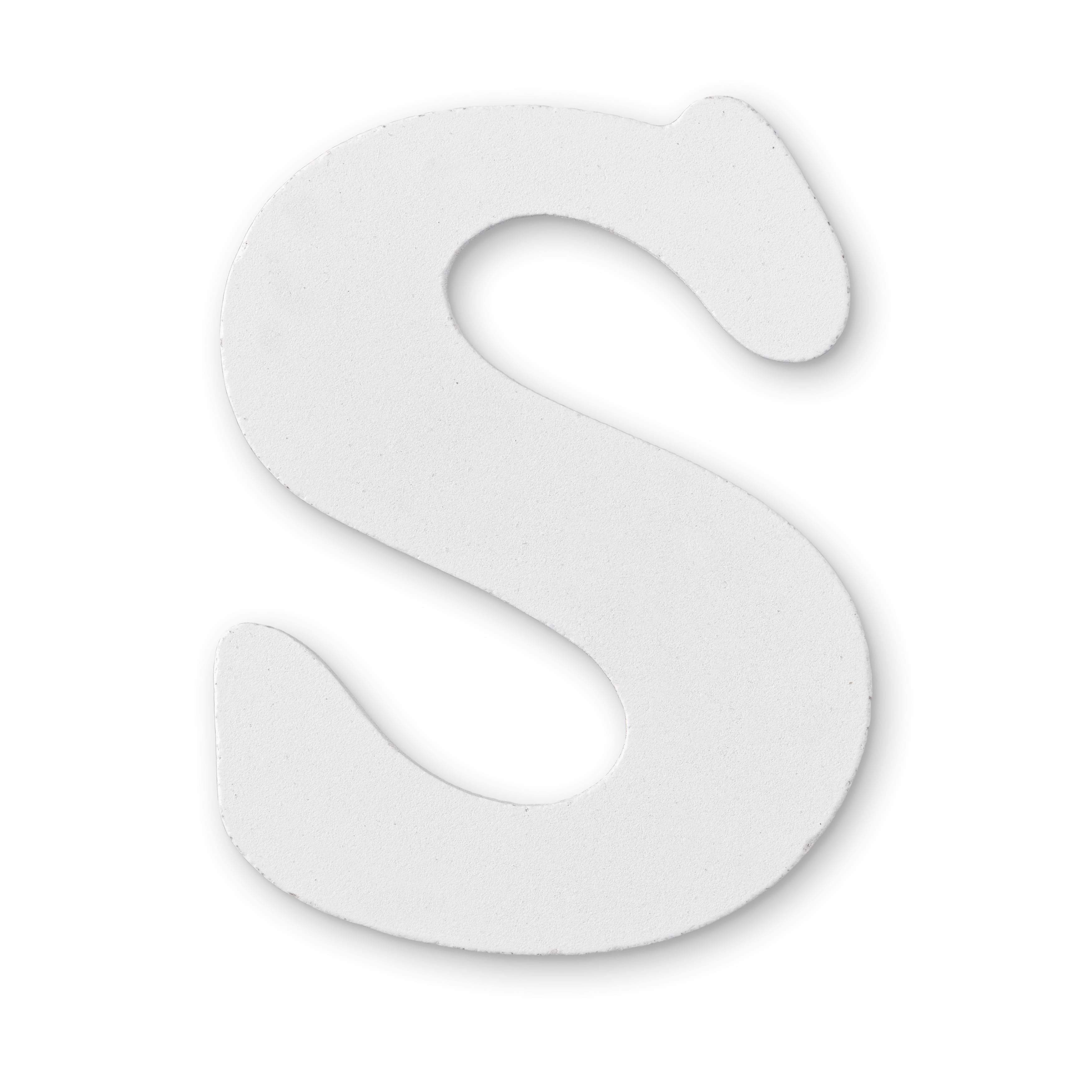 12 Pack: 2.5" White Wood Letter by Make Market® - Walmart.com