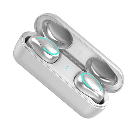 Wireless Double Ear Phone Bluetooth 5.0 Waterproof Headphone Sports ...