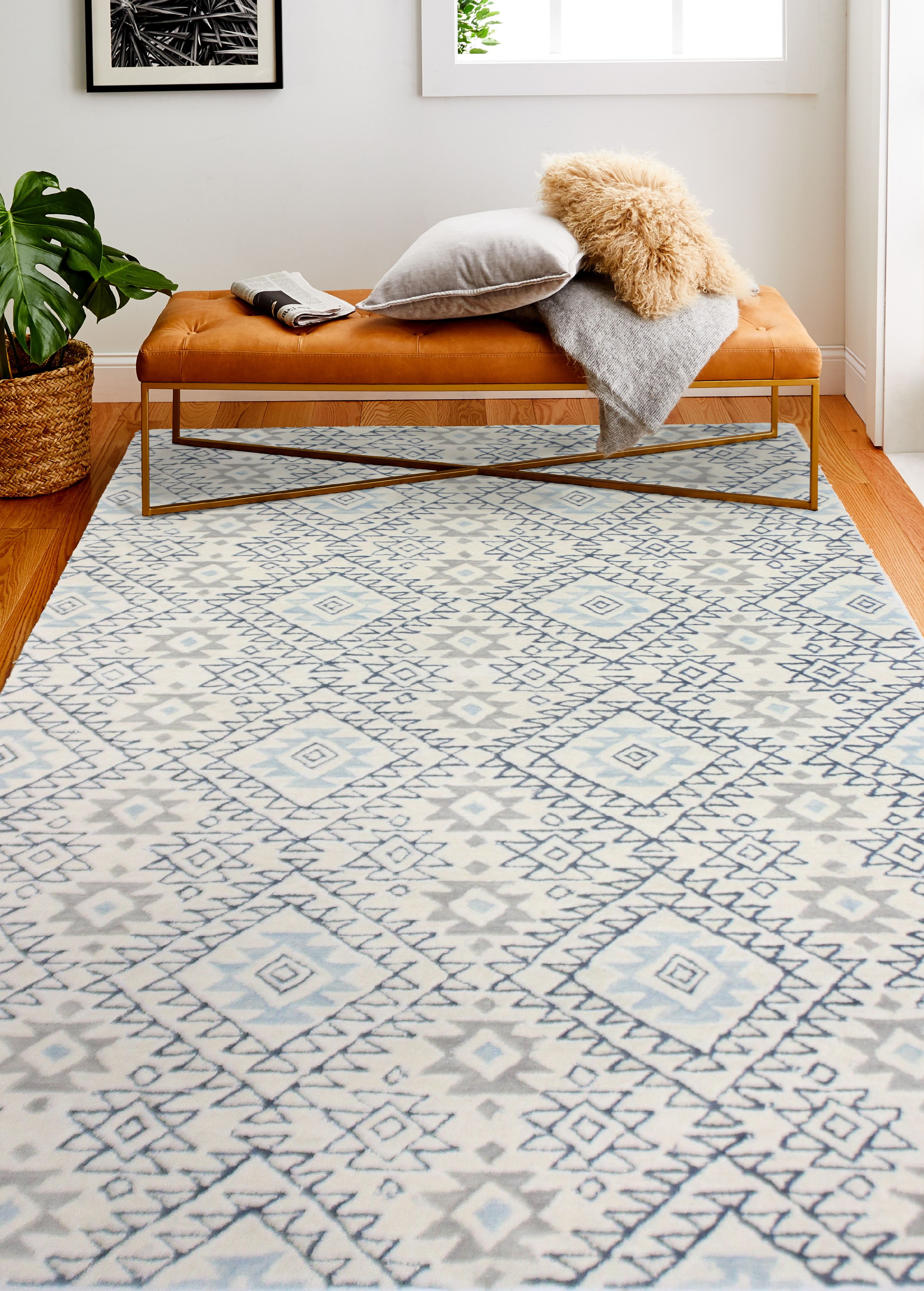 Bashian Oradell Contemporary Moroccan Area Rug - Walmart.com