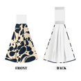 2pcs Hanging Coral Velvet Hand Towel Is Light Breathable And Absorptive ...