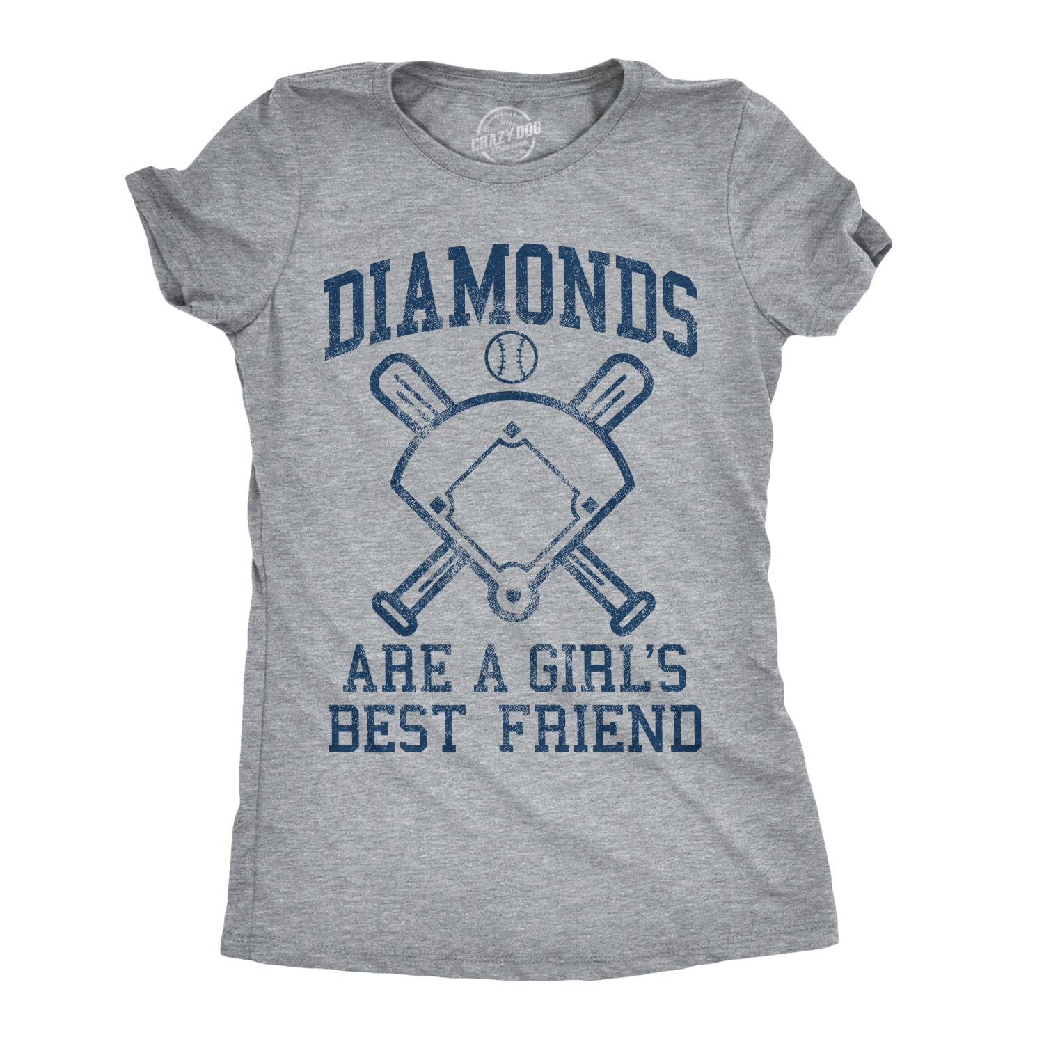 Click here for Crazy Dog T-Shirts Womens Diamonds Are A Girls Bes... prices