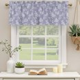 2 Pack Rose Leaves Valance for Window Rustic Vintage Floral Flower ...
