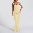 FAWUUDO Women's Bodycon Dresses Square Neck Wide Strap Corset Bodice ...