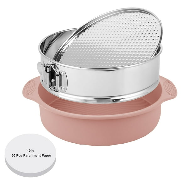GoodCook PRO Nonstick Steel Springform Pan, 9", Gray - Walmart.com