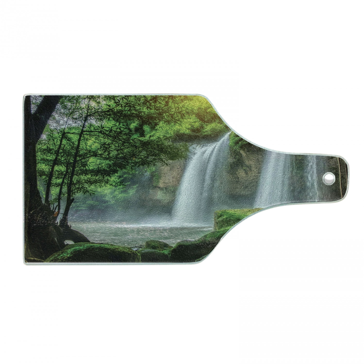 Waterfall Cutting Board, Cascade Stream in Exotic North National Park ...