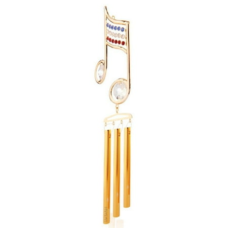 Matashi Crystal Musical Note Decorative Wind Chime - Walmart.com