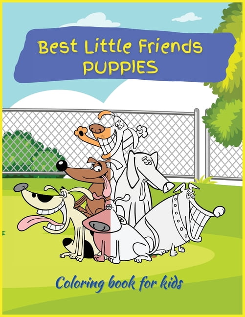 Best little friends : Coloring Book for Children with over 45 Coloring ...