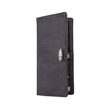 big skinny - big skinny women's executive bi-fold checkbook slim wallet ...
