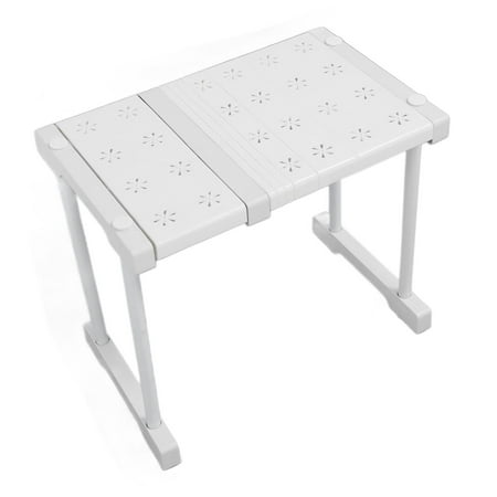 Expandable Shelf Partition Retractable Cupboard Rack Vegetable 121Lb ...