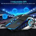 TSV Rechargeable 2.4G Wireless Gaming Mouse, RGB LED, 3DPI, Silent ... TSV Rechargeable 2.4G Wireless Gaming Mouse, RGB LED, 3DPI, Silent ...