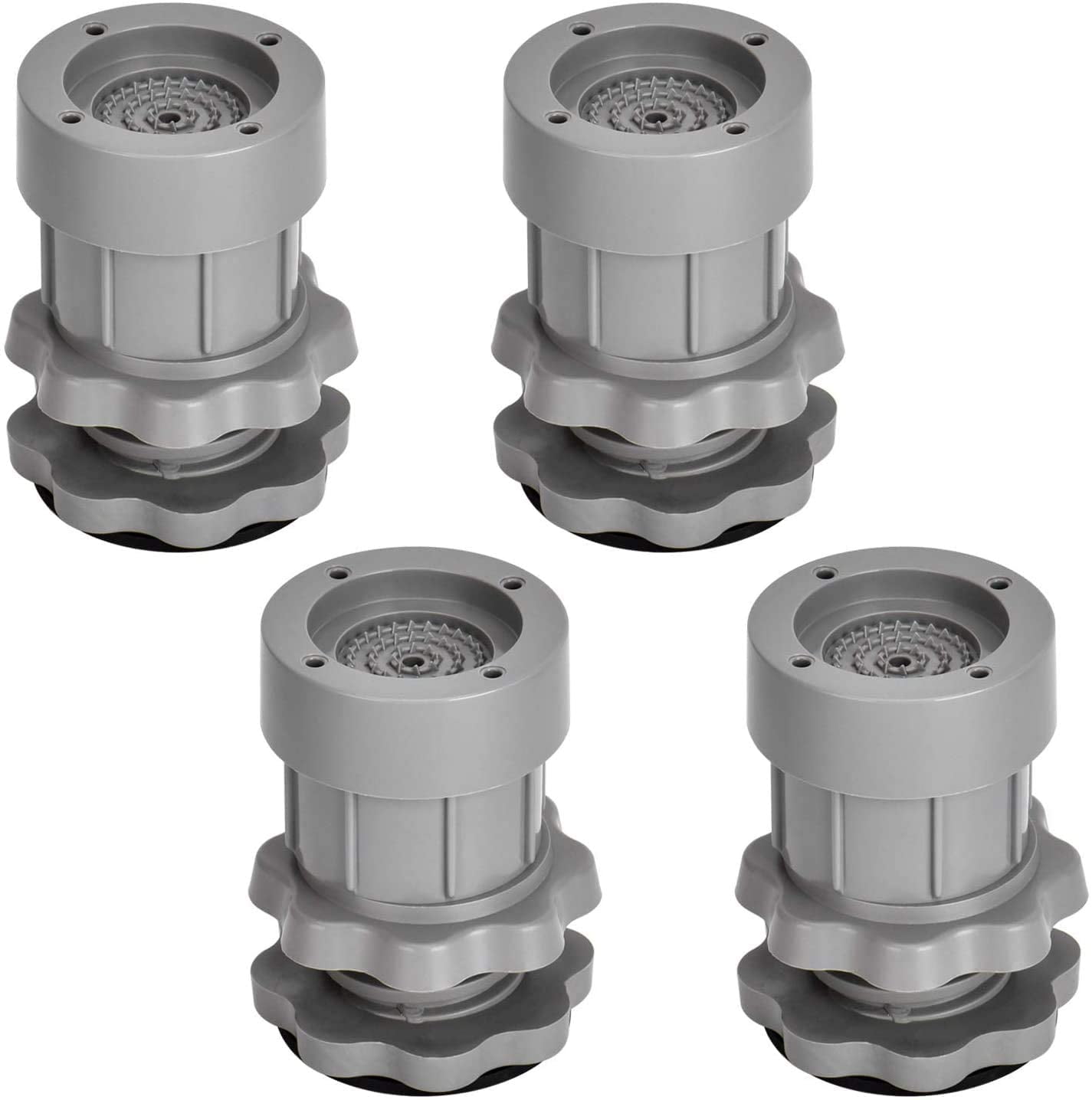 Vibration Dampener, Pack of 4 Rubber Feet Anti-Vibration Mat Universal ...
