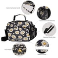 ALAZA Daisy Flowers Lunch Box Insulated Cooler Bag Reusable Tote Bags ...