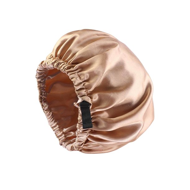 satin Caps Sleeping Caps Adjustable Hair Care Hat Soft Satin Round for ...