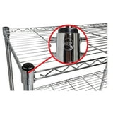 Apollo Hardware 4-Shelf 48'' H x 15'' W Shelving Unit - Walmart.com