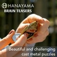 BePuzzled |Coil Hanayama Metal MMF7 Brainteaser Puzzle Mensa Rated Level 3, for Ages 12 and Up ...