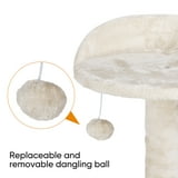 Multi-level 53" Cat Tree Tower Stand House Furniture with Scratching ...