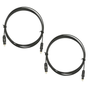 Optical Audio Cable 3Ft/1M TOSLINK Optical Cable Male to Male Fiber ...