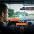 Lingdu Dash Cam AM100-3CH 4K Dual Front and Rear 3 Channel 5GHz WiFi ...