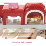 Free Shipping! Barbie Pizza Shop Playset with Doll, Working Oven, Dough ...