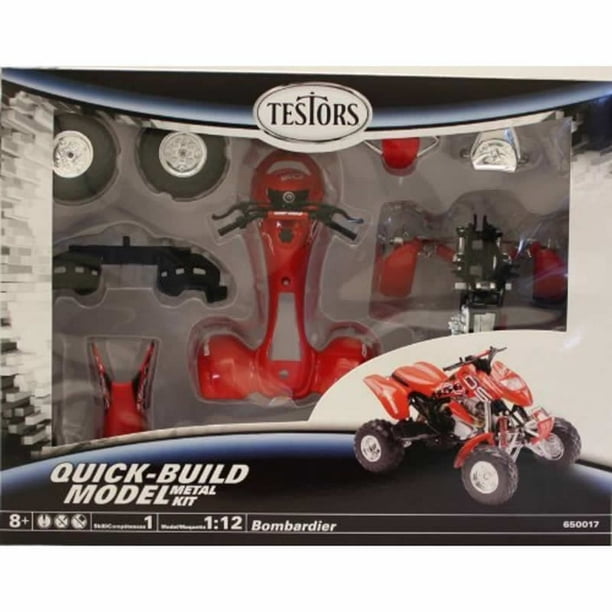 Bombardier ATV 1/12 Scale Model Kit Testors - Walmart.com - Walmart.com