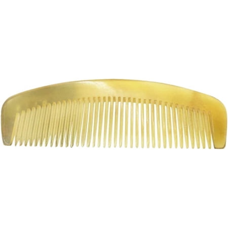 Natural Ox Horn Hair Comb Detangling Comb for Hair & Beard Anti Static ...