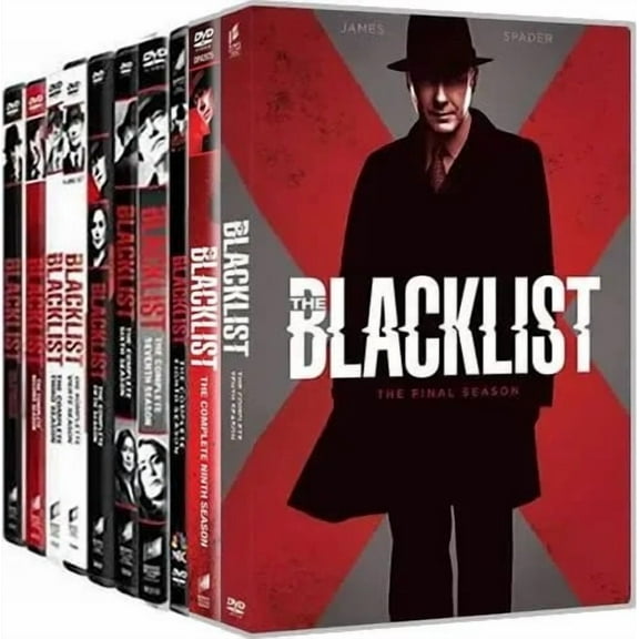 The Blacklist Complete Series Seasons 1-10 (DVD) - Red Reddington's FBI Collaborations - Walmart.com