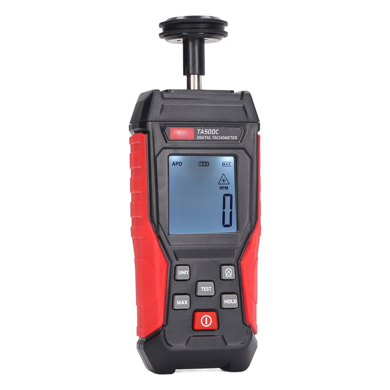 Tacómetro digital rango de prueba amplio portátil 50-500 mm Tacómetro ...