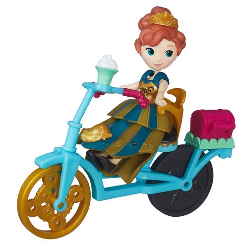 Disney Frozen Little Kingdom Anna and Bicycle - Walmart.com - Walmart.com