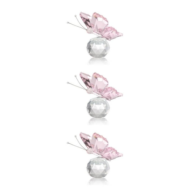 maskred Handmade Crystal Butterfly Figurines Decoration For Any Event ...