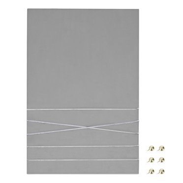 Navaris Framed Linen Bulletin Board - 17 x 23 inches Fabric Jewelry ...