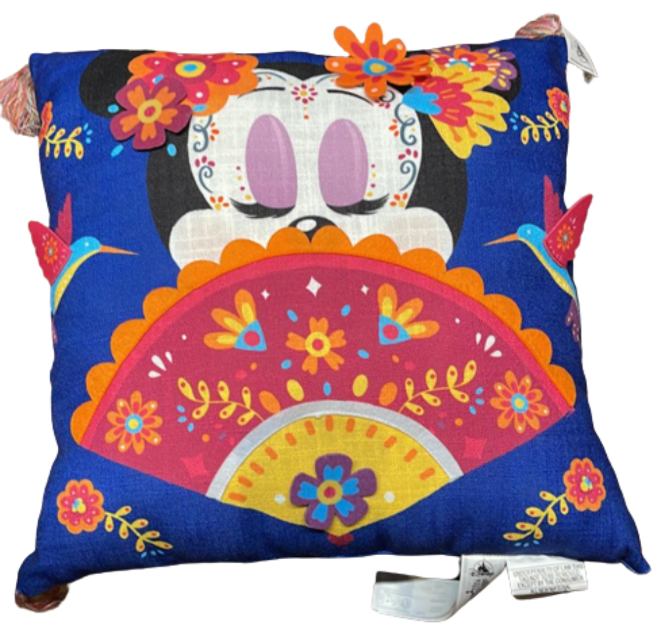 Disney Parks Epcot Mexico Minnie Mouse Throw Pillow New With Tag ...