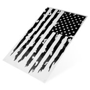 3.8 Inch Patriotic USA Window Sticker Decal - Walmart.com