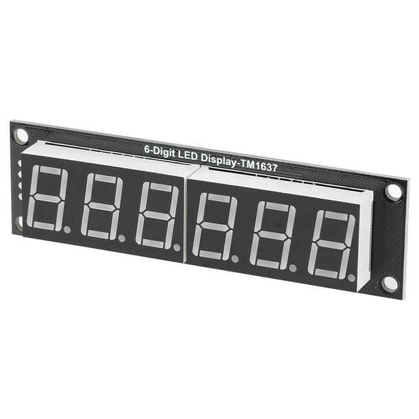 Tubo indicador LED digital de 0,56 pulgadas TM1637 0,56 pulgadas, 6 ...
