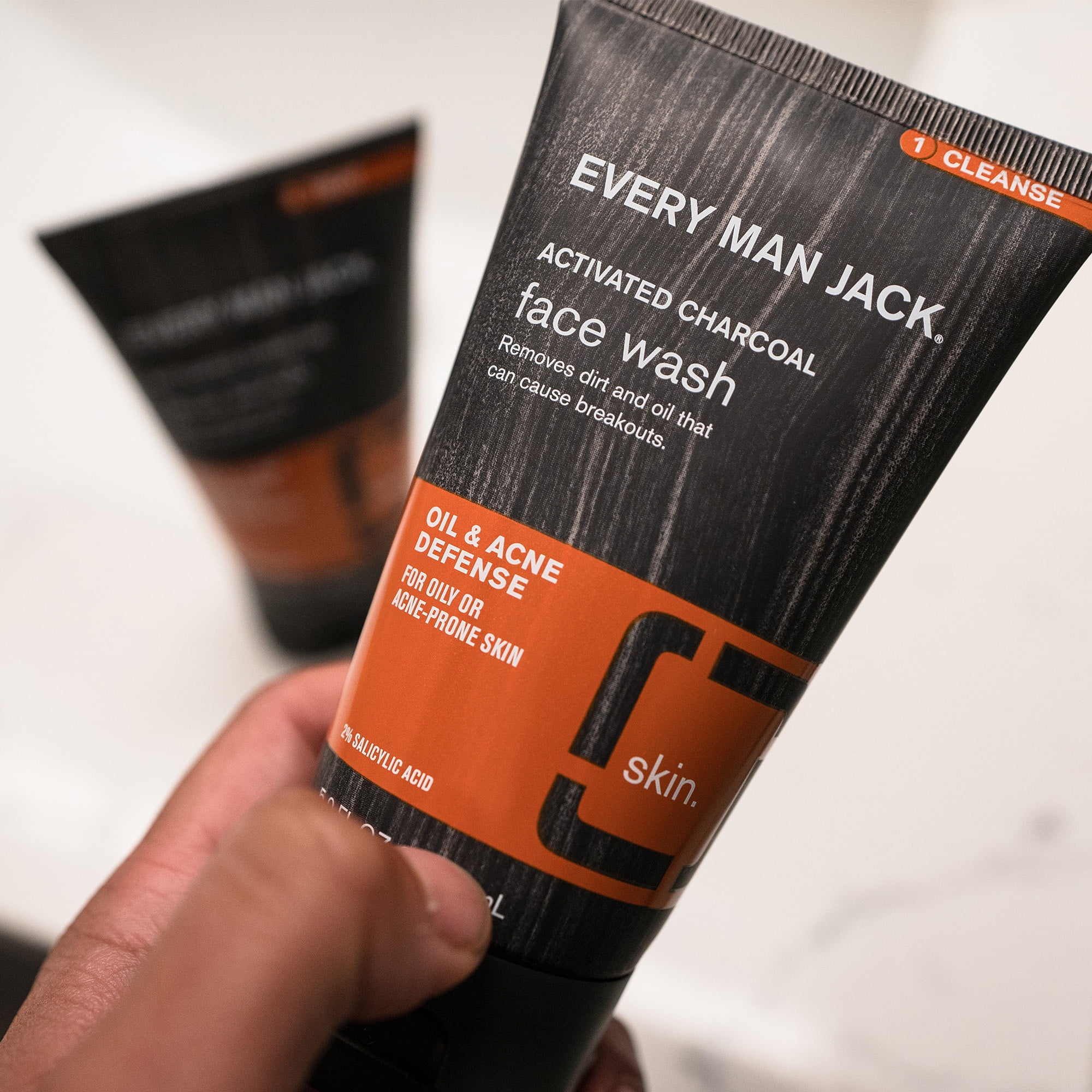 Every Man Jack Activated Charcoal Oil Defense Daily Energizing Face ...