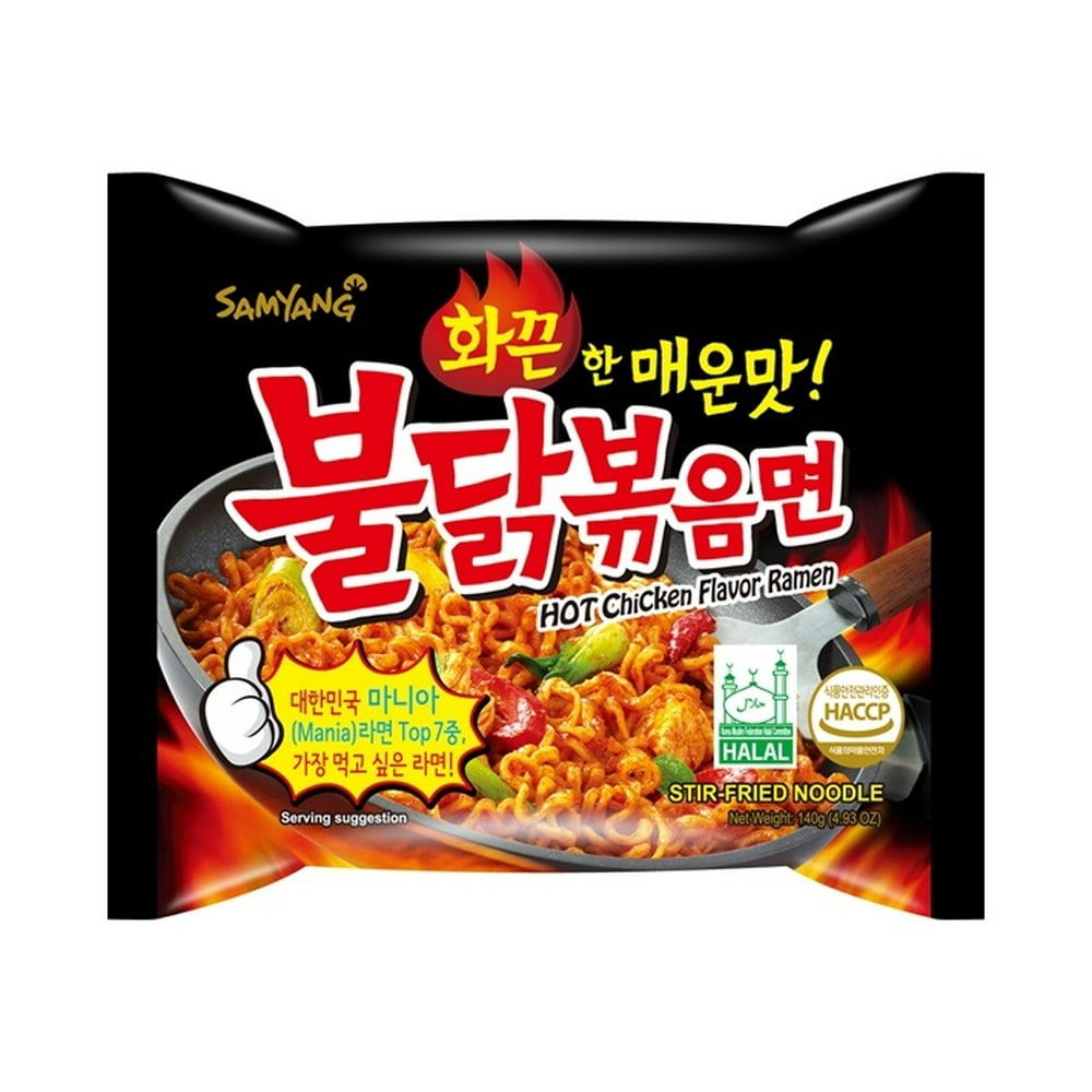 Samyang Buldak Hot Chicken Flavor Ramen Original Spicy Flavor 5 Packs