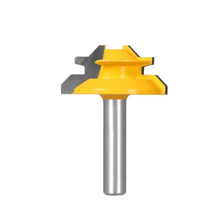 Qianli Menuiserie Fraises 45 Degré de Verrouillage Mitre Toupie 8 * 1-1 ...