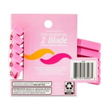 Equate Women's Pink 2 Blade Disposable Razors with Lubricating Strips ...