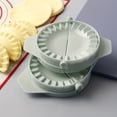 1pc/2pcs/3pcs Light Green Dumpling Maker, Household Plastic Dough Press ...