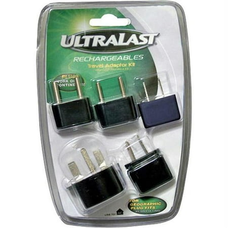 Ultralast International Travel Adapter Plug Set - White | Walmart Canada