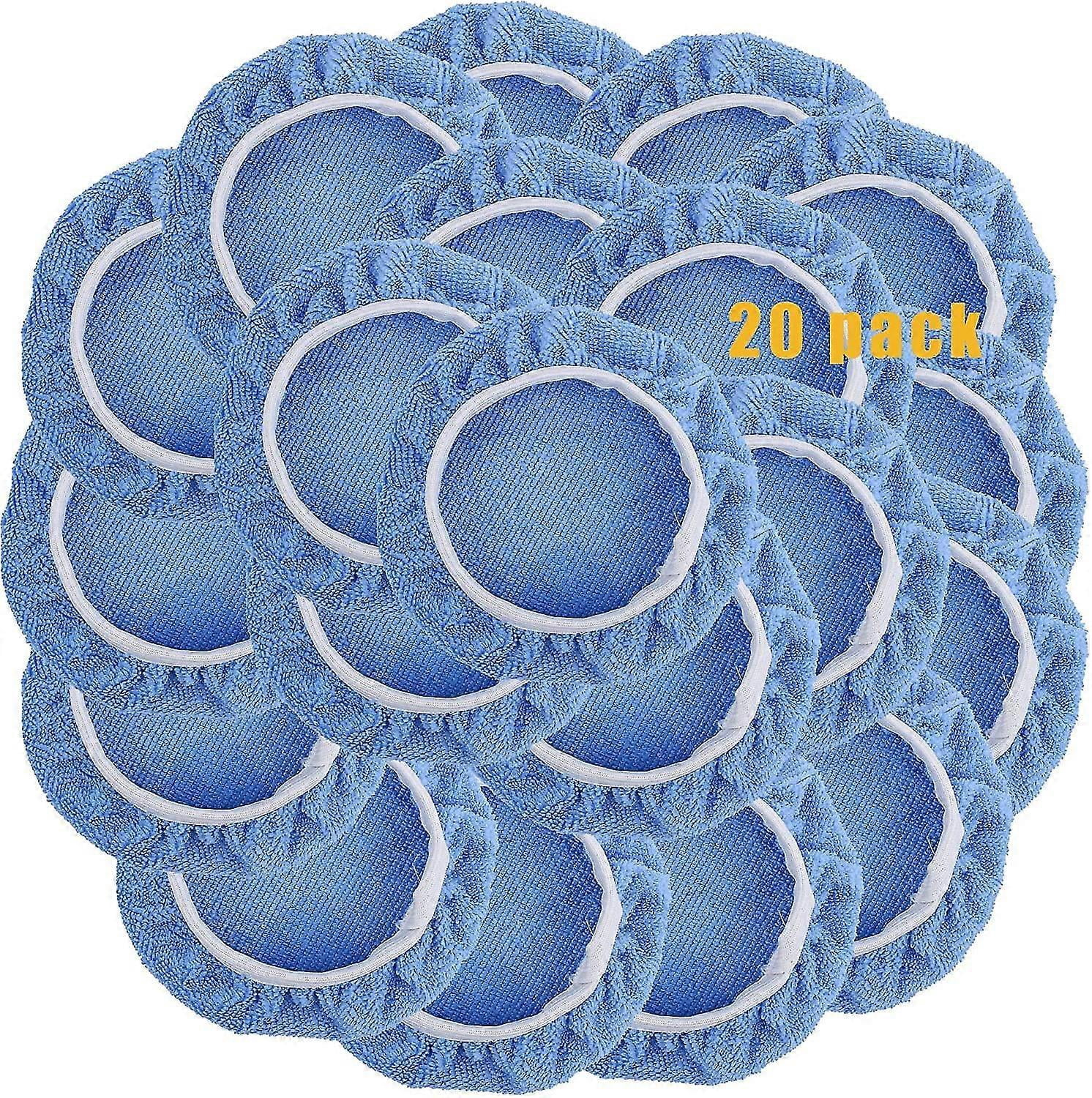 20 Pieces Polished Hood Pads Cushioning Hoods Microfiber Car Polished ...