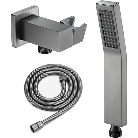 Handheld Shower Head Set High Pressure Hand Held Showerhead with Extra ...