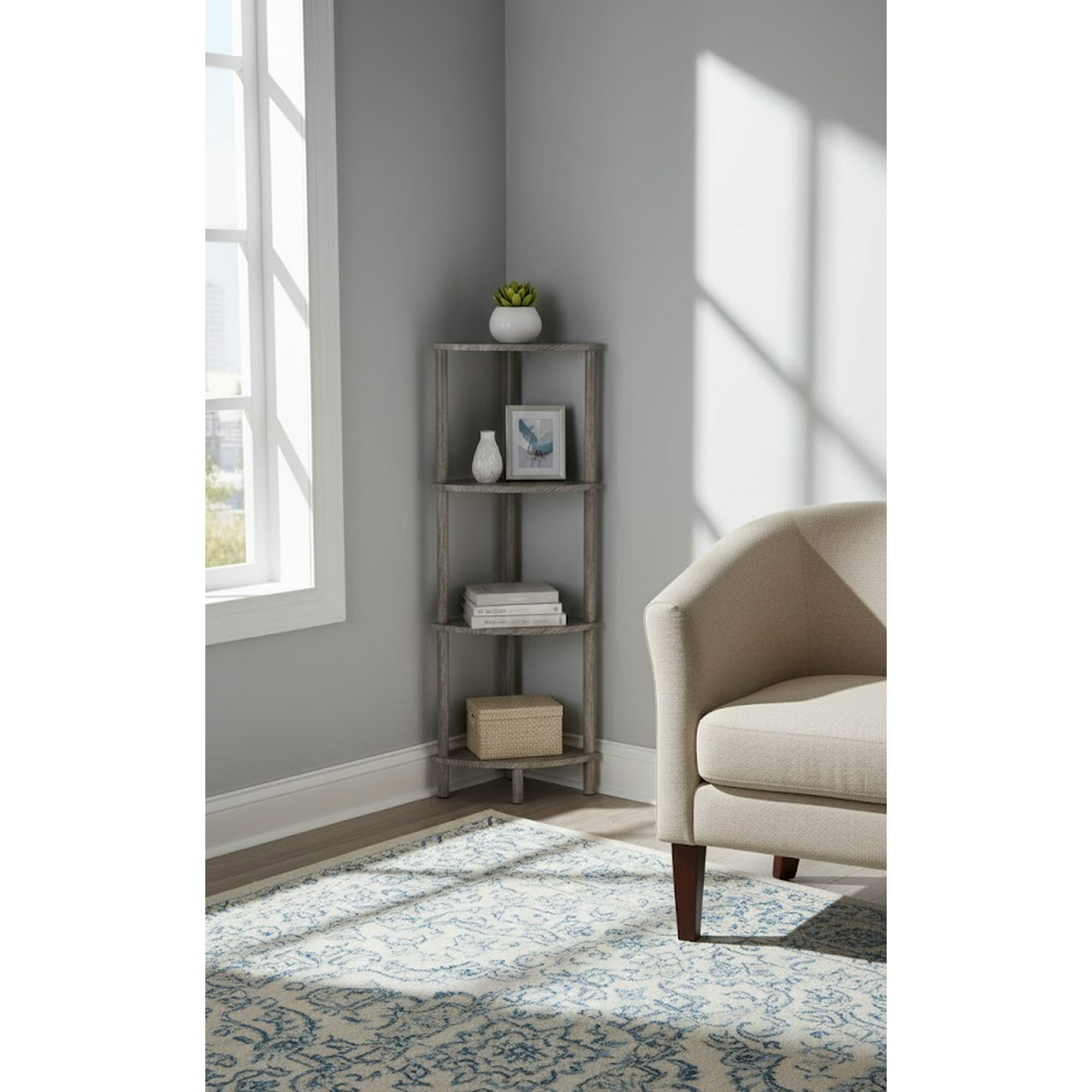 Click here for Ity International 4-Tier Corner Shelf Storage Easy... prices