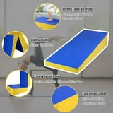 Costway Folding Incline Mat Slope Cheese Gymnastics Gym Aerobics Wedge ...