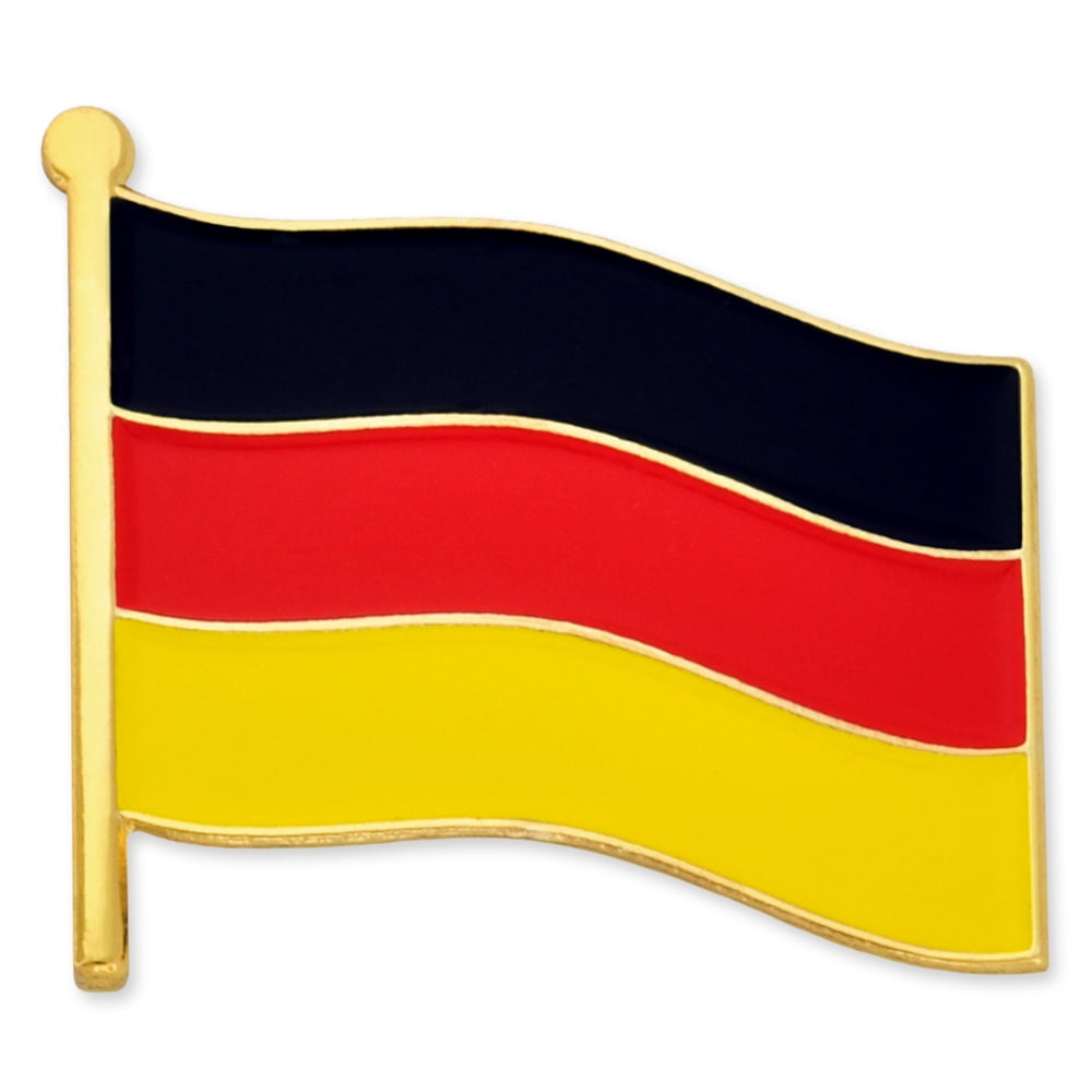 PinMart's Germany German World Flag Enamel Lapel Pin 3/4'' - Walmart.com