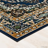 Allstar Blue Woven High Quality Rug. Traditional. Persian. Flower ...