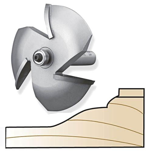 Whiteside Router Bits 6000F Large Panel Profile Bit with 3-3/8-Inch ...