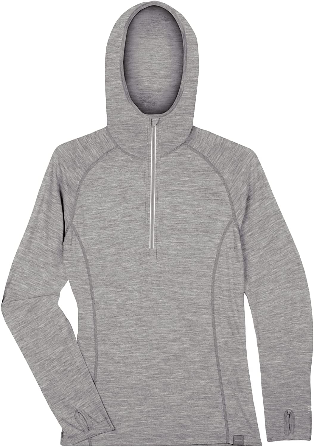 MERIWOOL Women’s Base Layer Hoodie Lightweight Merino Wool Long Sleeve ...