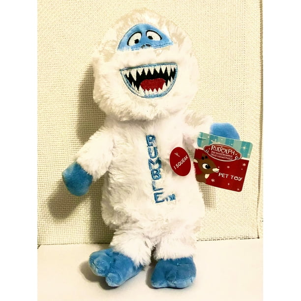BUMBLE Rudolph the Red Nosed Reindeer Official Licence Plush Squeaker ...