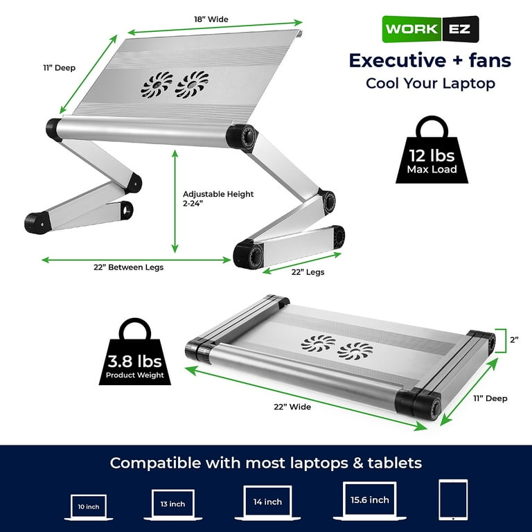 Ergonomic laptop desk for bed store