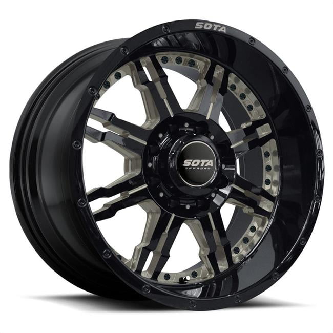 SOTA Offroad J.A.T.O. 571GM Ghost Metal Wheel Rim, 22" x 9.5" 8 x 170mm ...